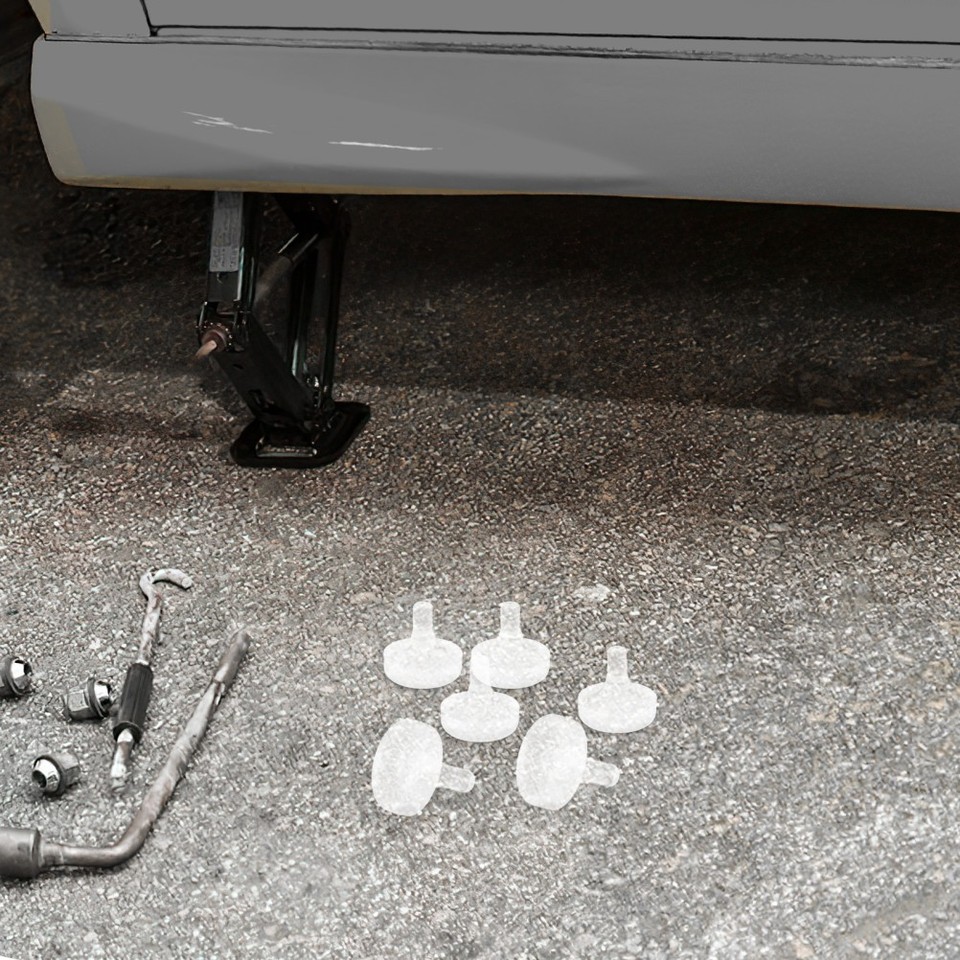 10 Pcs Car Brake Foot Pedals Pad Kit Vehicle Clutch Stopper Rest ...