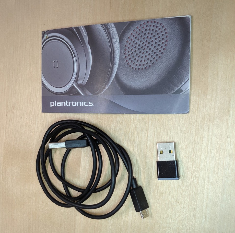 Plantronics Voyager Focus UC B825-M Bluetooth ANC Headphones Skype for ...