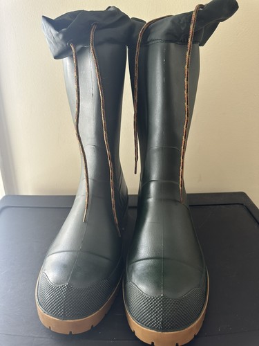 Women's LL Bean Rubber Boots with Inner Liner Size 9 | eBay