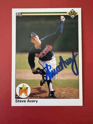 1990 Upper Deck Steve Avery - Rookie Autograph | eBay