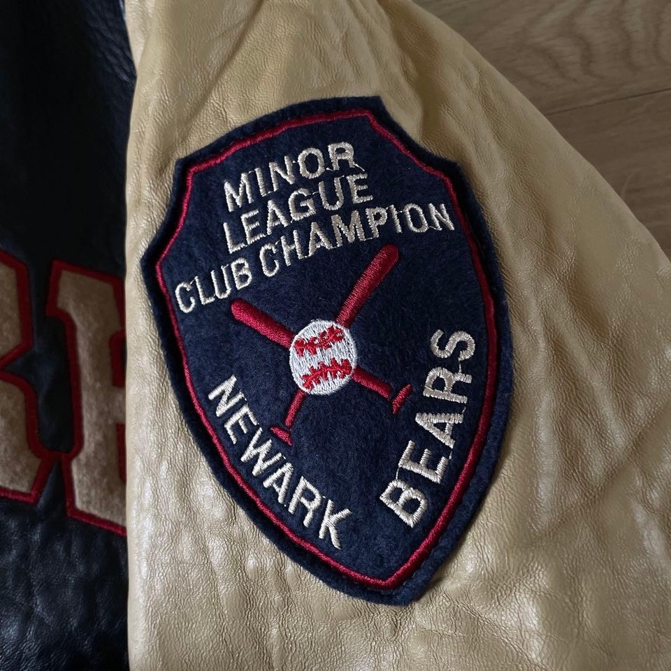 Avirex All Leather Varsity Jacket S Size M L No.sj2158 | eBay UK