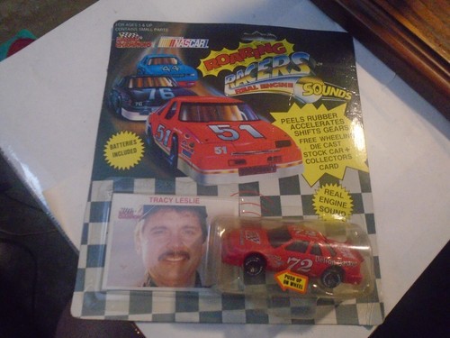 RACING CHAMPIONS,ROARING RACERS,COLLECTOR CARD, #72 TRACY LESLIE ...