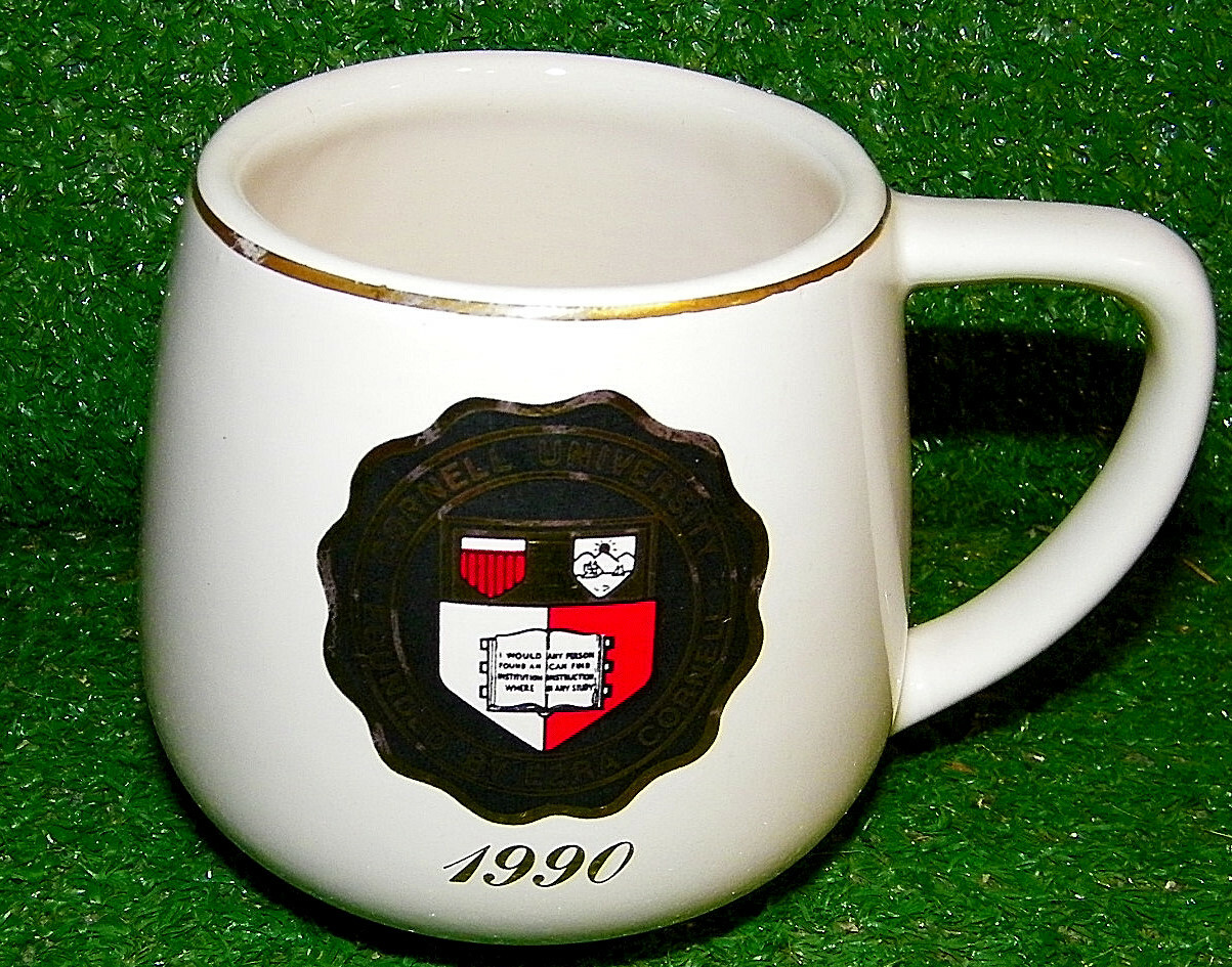 Cornell University Coffee Mug Class of 1990 Heavy Ceramic USA Never ...