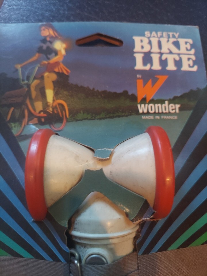 Vintage 1960s Wonder Bicycle Safety Lamp Light, Sealed On Card | eBay