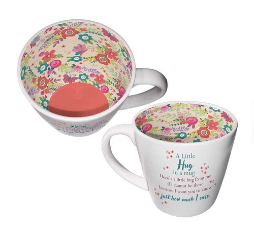 2PK Little Hug Inside Out Tea/Coffee Funny Drinking Cup Novelty Gift ...