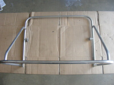 SS Boat Grab Rail Center Console Top Mount Metallic Bar 33"x 24" | eBay