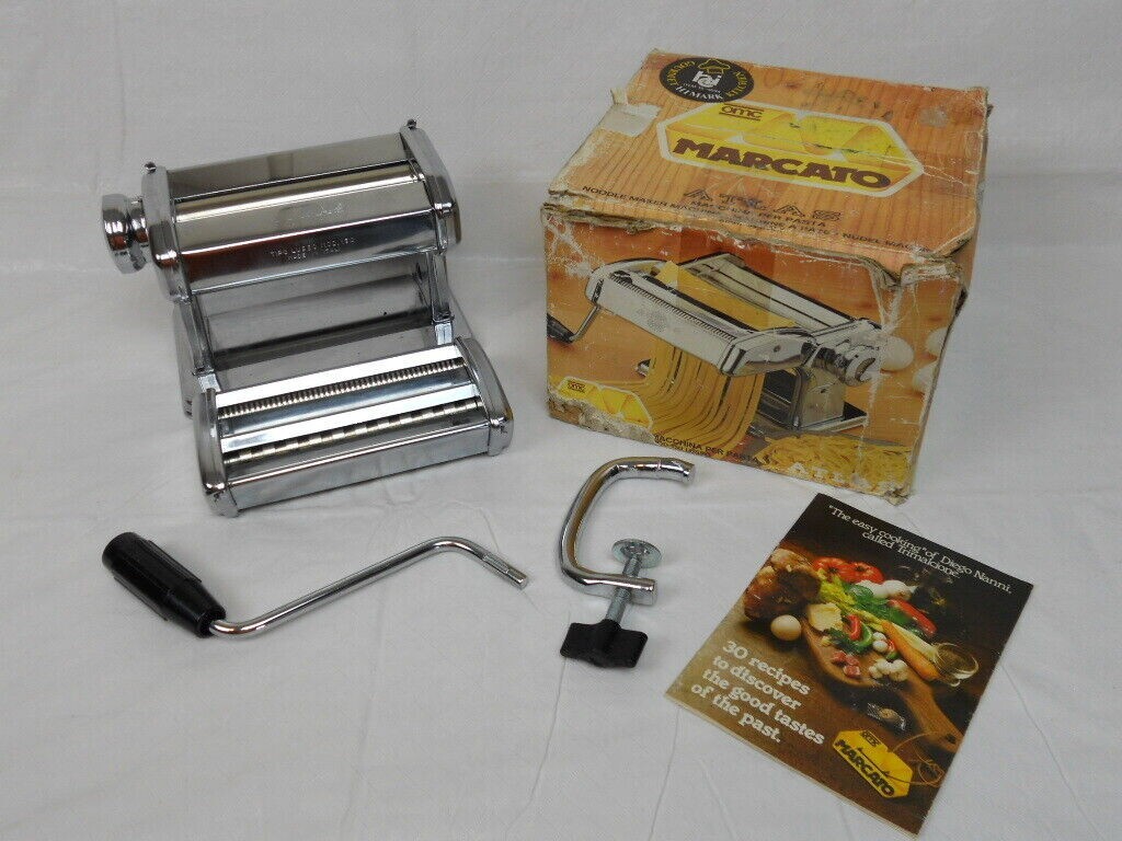 Vintage Pasta Maker Atlas Lusso 150 Made in Italy - Noodle Machine ...