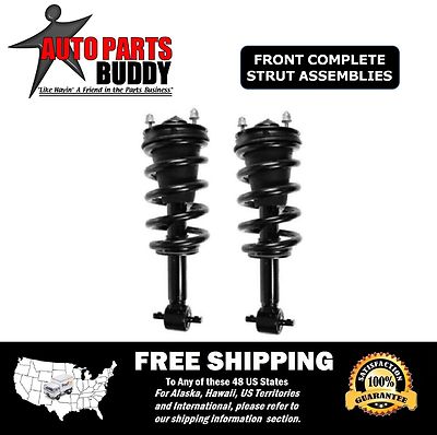 (2) New GM 4X4 Pickup Front Complete Struts "Lifetime Warranty" "Free ...