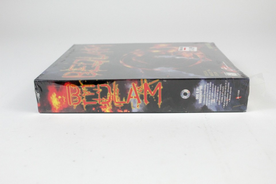 Bedlam PC Game Big Box, Mostly Sealed Mirage GT Interactive Software ...