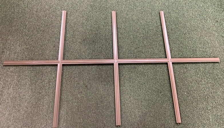 Andersen 200 Series Narroline Window Grille 3842 Terratone Vinyl | eBay