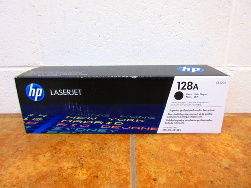 HP 128A CE320A Black Toner Print Cartridge Sealed | eBay