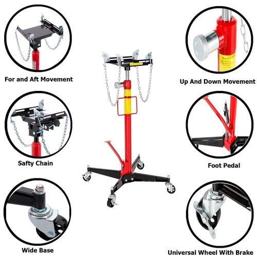 Transmission jack hydraulic motor lifter gearbox garage up to 0.5t ...