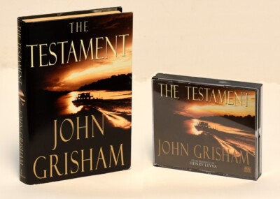 The Testament: hardcover book and audio CDs by John Grisham | eBay