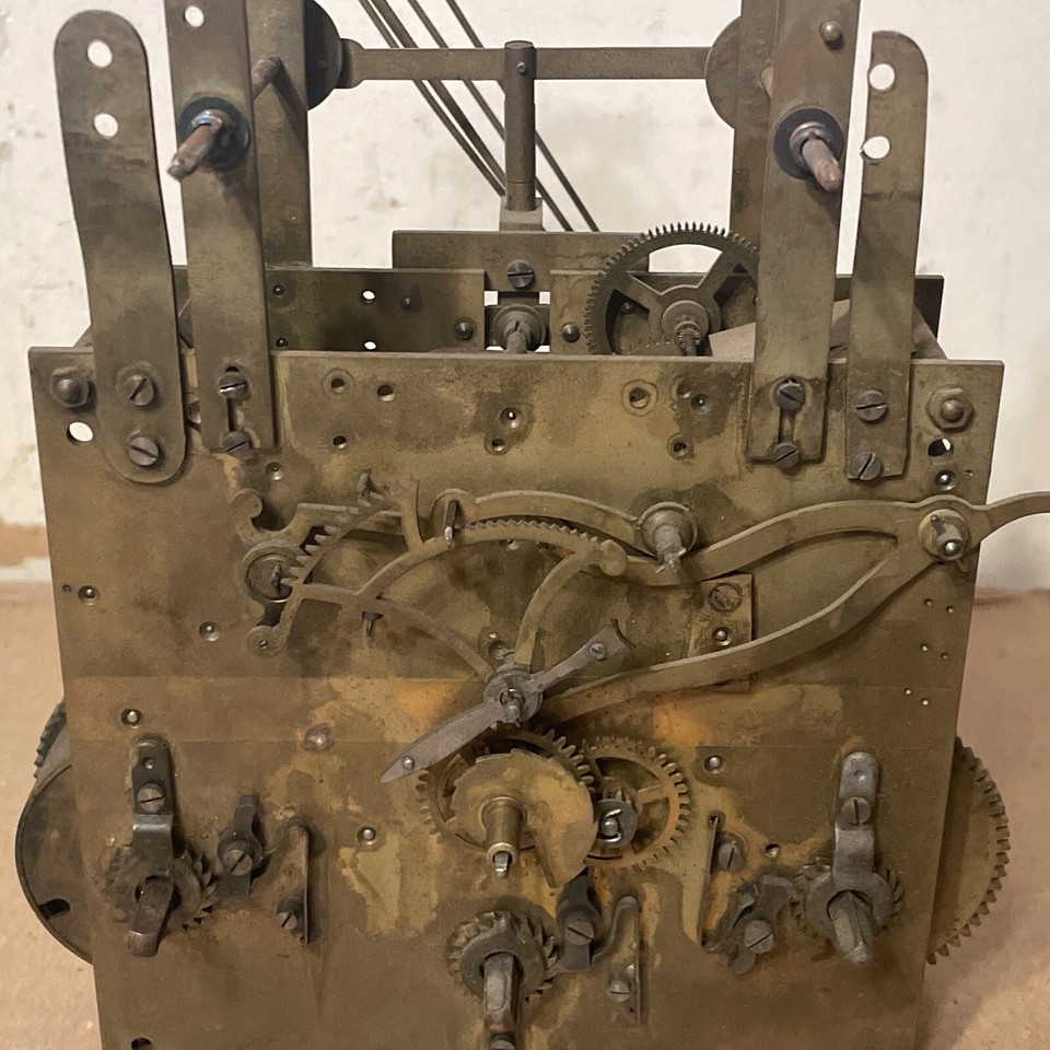 Antique German Westminster Chime Bracket Clock Movement Kienzle ...