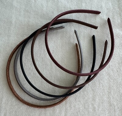 Set of 5 Goody Shoestring Headbands - NWOT Various Colors - More Colors ...