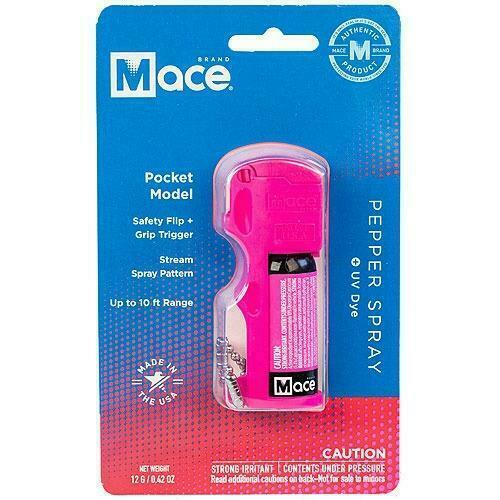 Mace 80740 Pocket Pepper Spray 12 Grams OC 10' Range Pink for sale ...