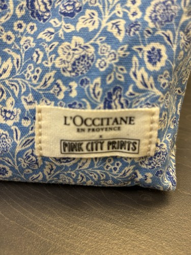 L'OCCITANE SHEA BUTTER GIFT SET PINK CITY PRINTS COSMETIC BAG NEW ITEM ...