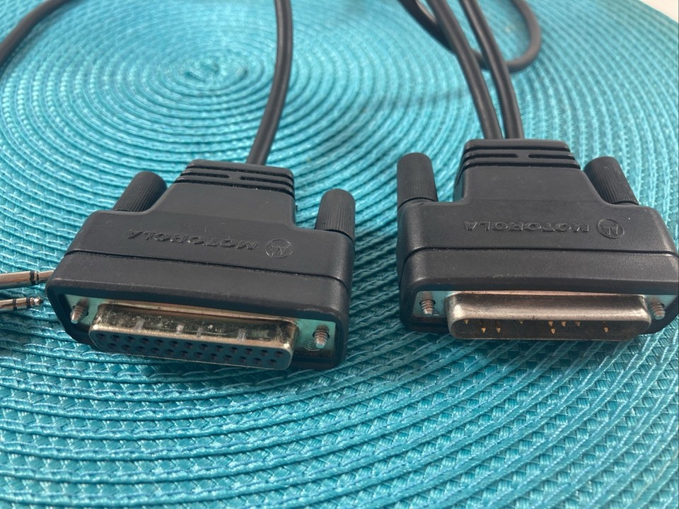 Motorola PMKN4004B CP200 PR400 Programming & Test Cable OEM | eBay