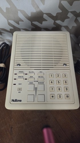 Nutone IS-515WH 5" Intercom Speaker for IM5000 IM5006 Master Station ...