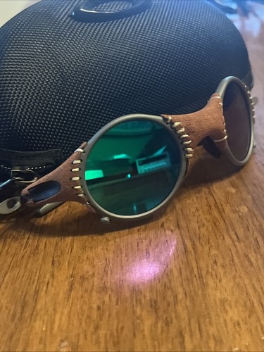 Oakley X-Metal Mars Jordan Leather with Green Iridium Lenses | eBay