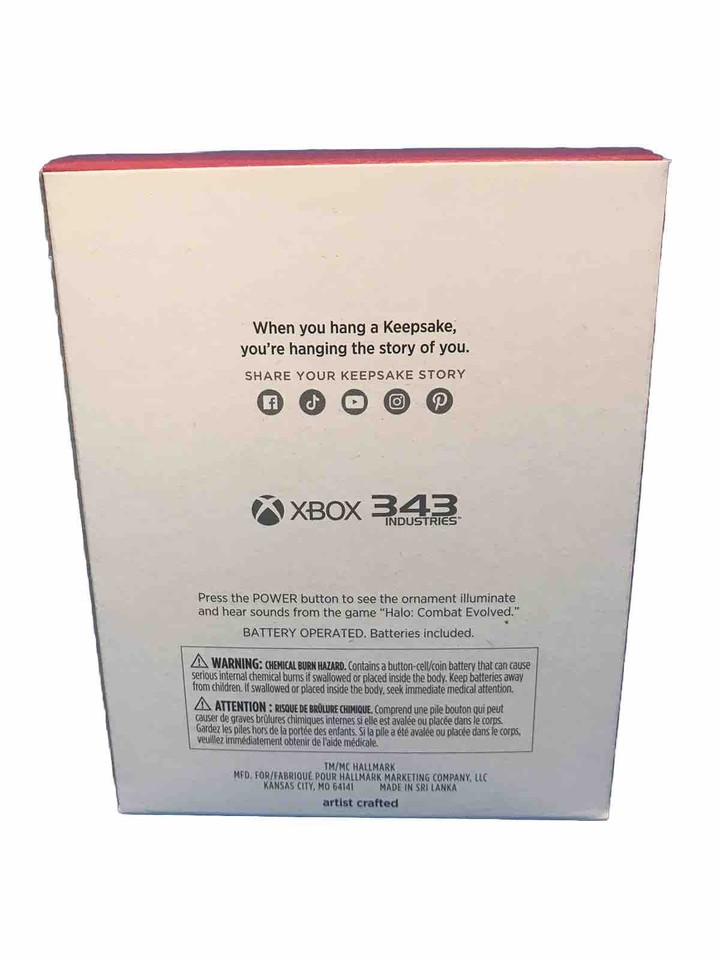 2024 Hallmark Keepsake Ornament Original Xbox Console Magic Light ...
