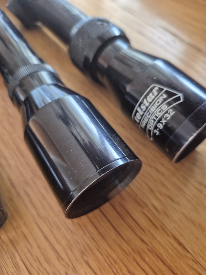 Vintage Lot of Gun Scopes Weaver 4x Scope Chief Valor SPI Bushnell ...