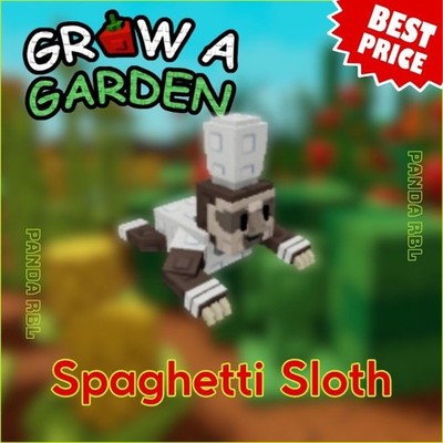 Spaghetti Sloth - Grow A Garden | GAG | Cheapest | eBay