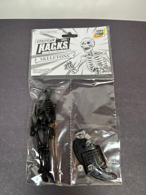 Boss Fight Studio Vitruvian Hacks SKELETON BLANK Black Skeletons 3.75 ...