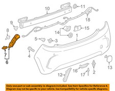 GM OEM Rear Body-air Guide Left 95330353 for sale online | eBay