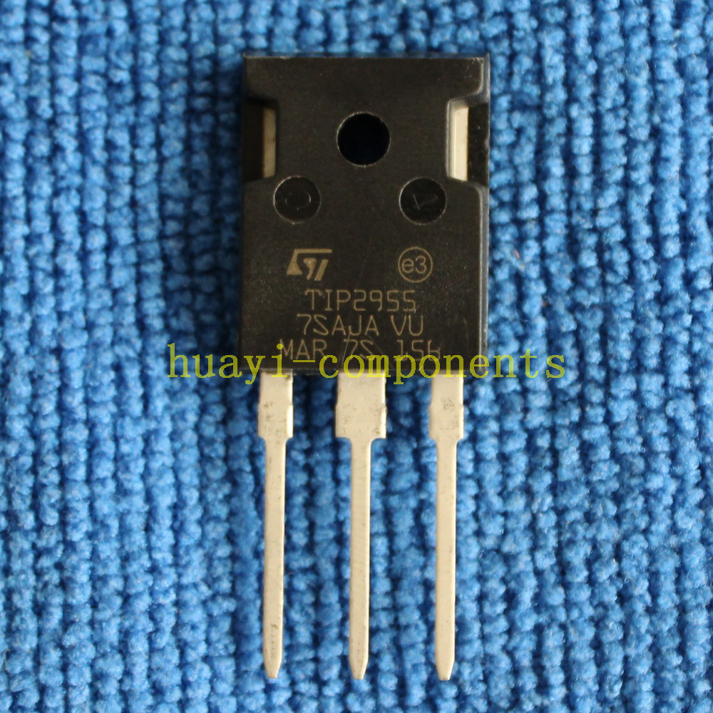 5pcs TIP2955 ST TRANS PNP 60V 15A TO-3P NEW good quality | eBay