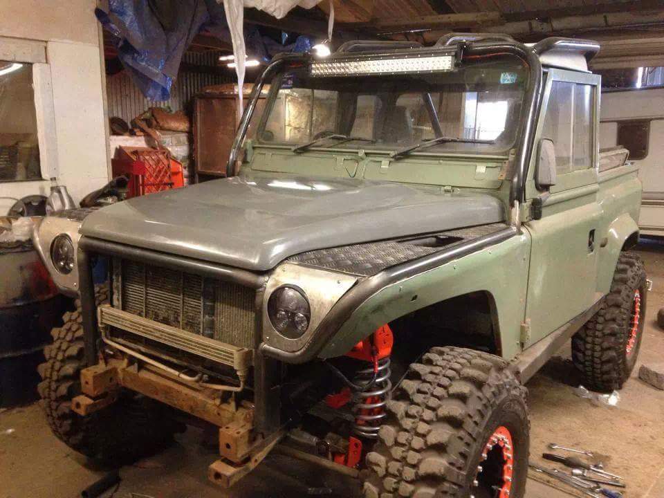 Raptor 4x4 Heavy Duty Internal Rear Roll Cage Land Rover Defender 90