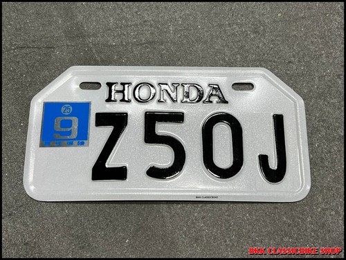 HM Monkey 50 Z50J Z50J1 Z50 J MONKEYBIKE MINIBIKE LICENSE PLATE ( 210mm ...