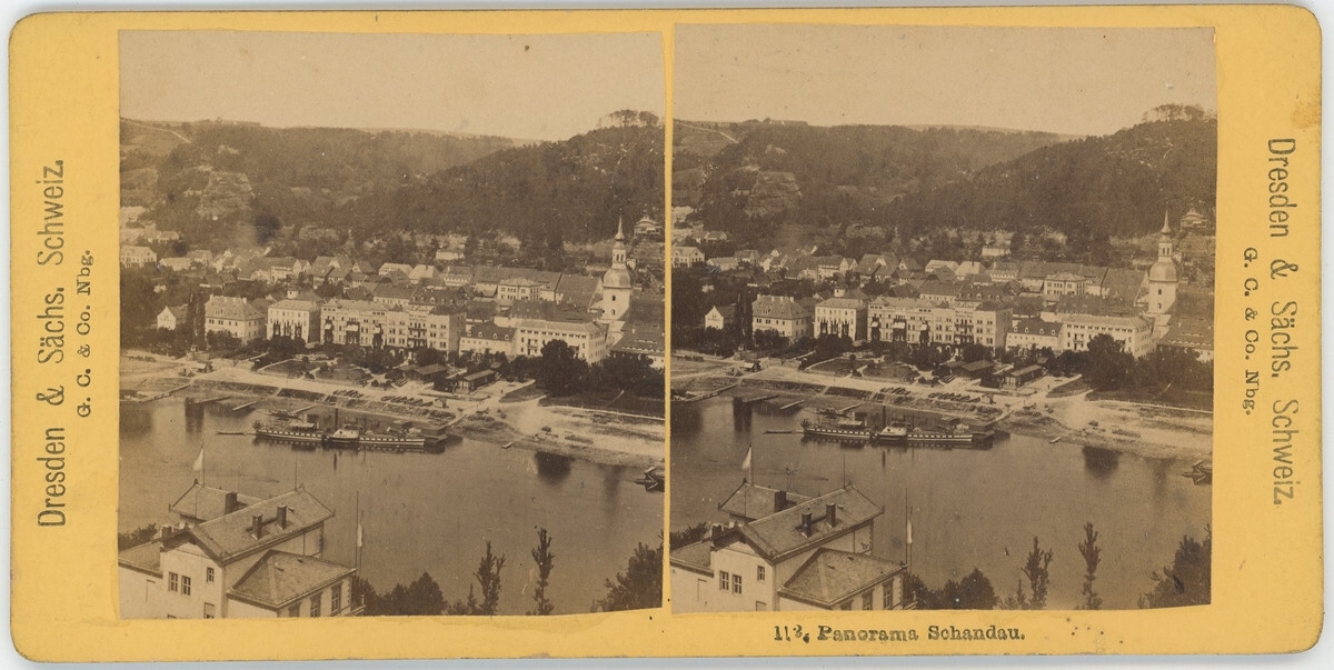 Stereoview Circa 1880. Panorama Schandau. Allemagne. | eBay