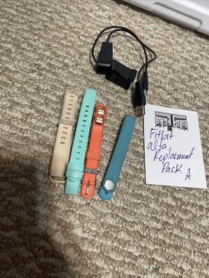 Fitbit ALTA Replacement Parts Pack! X2 Chargers X4 Bands! | eBay