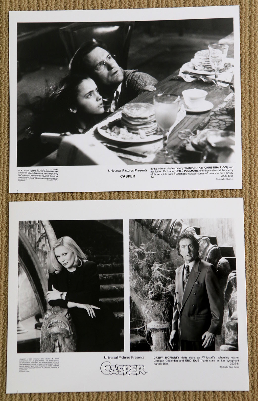CASPER stills BILL PULLMAN Eric Idle PHOTOS Christina Ricci CATHY ...