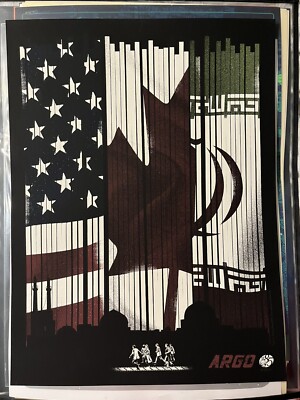 Argo Anthony Petrie Poster Gallery 1988 Oscars Promotional Screenprint ...