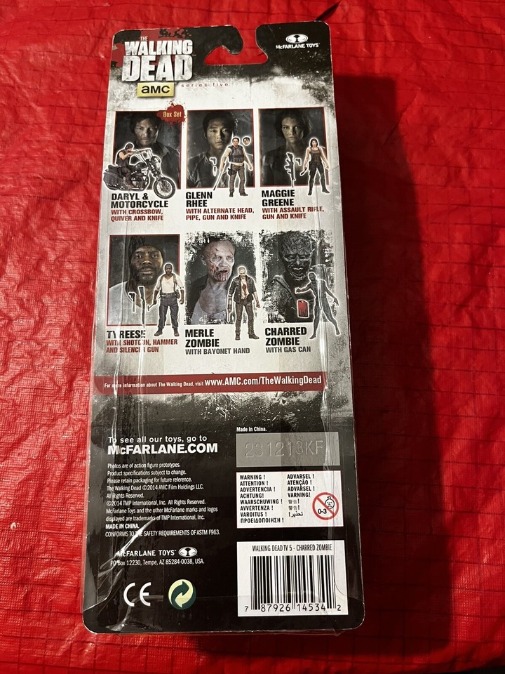 McFarlane Toys The Walking Dead TV Series 5 Charred Zombie Action ...