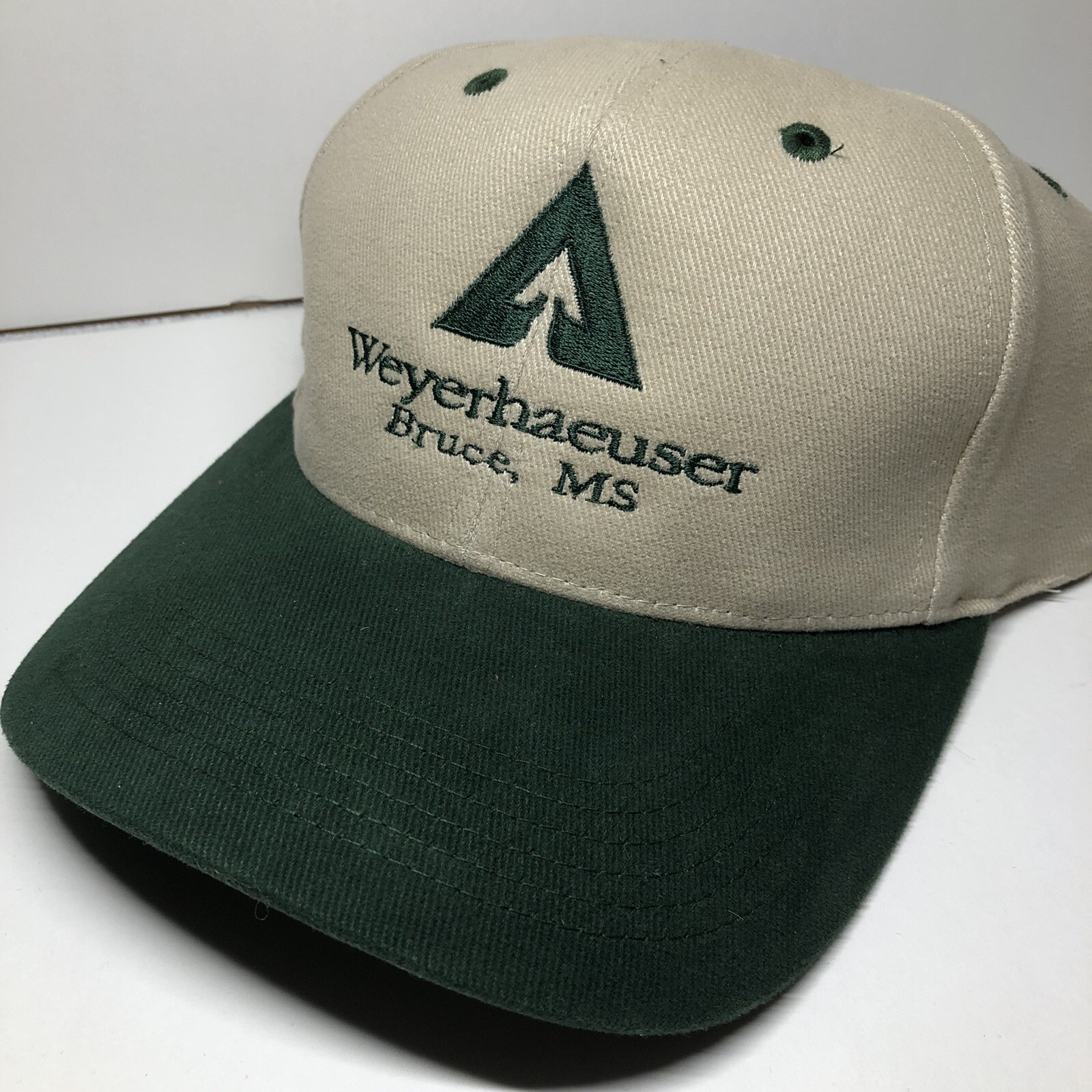 Weyerhaeuser Cap Hat Bruce MS Adjustable | eBay