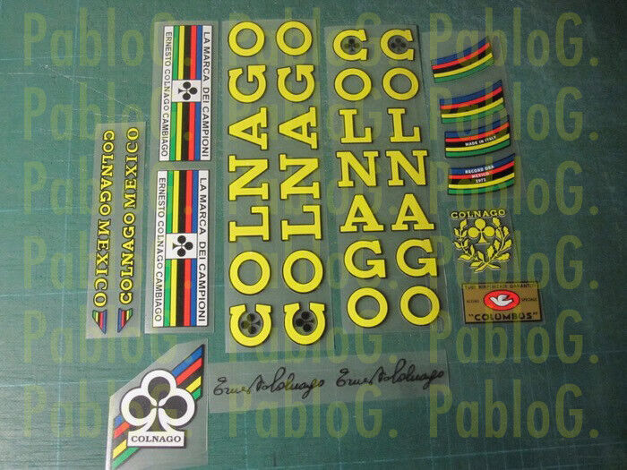 Colnago Mexico kit vinyl decal sticker adesivi autocollant ステッ | eBay