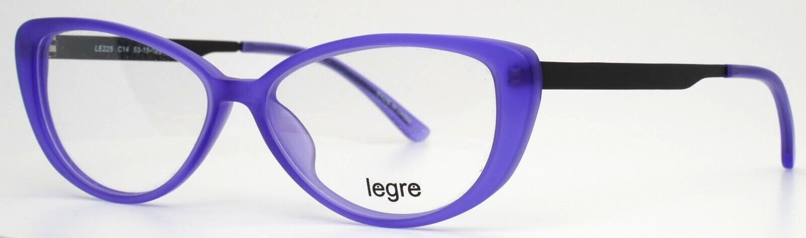 LEGRE LE225 C14 Purple Womens Cat Eye Full Rim Eyeglasses 53-15-140 B:35 | eBay