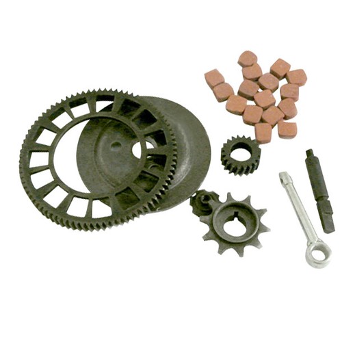 80cc Bicycle Motorized Parts Gear Box Flywheel Bevel Pinion & Clutch ...
