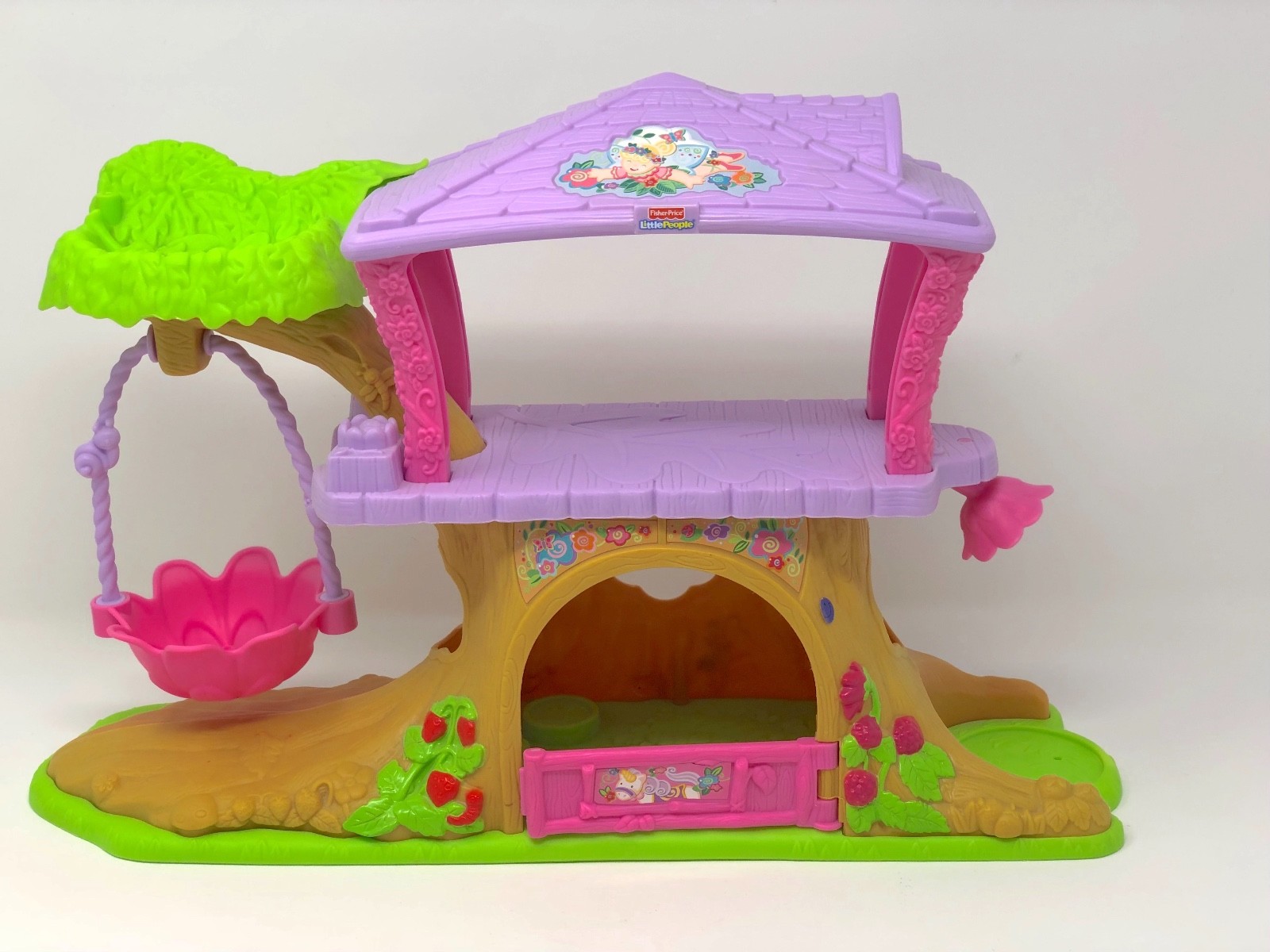 Fisher Price Little People Fairy girl princess TREE HOUSE P5845 2009 ...