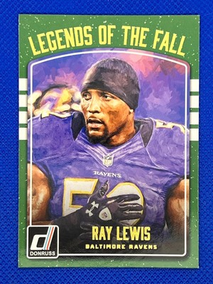 2016 Donruss Legends of the Fall Ray Lewis #21 Baltimore Ravens 103B | eBay