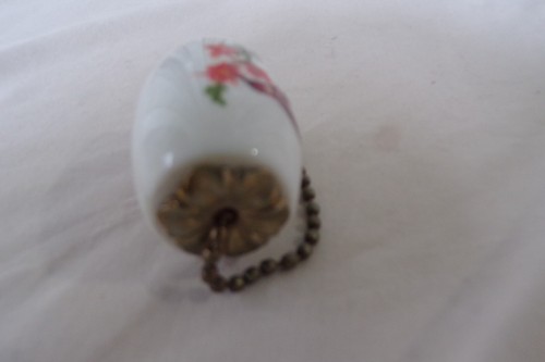 Ceramic Ceiling FAN Pull Chain Head Hummingbirds Used | eBay