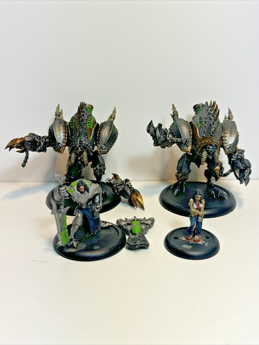 Warmachine Cryx Goreshade the Bastard & Deathwalker Seether Warjacks ...