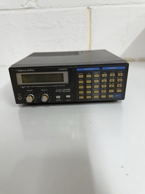 Realistic Pro-2006 Hyperscan 400 Channel Programmable Scanner #a-3 ...