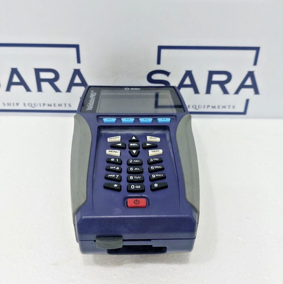 JDSU VALIDATOR PRO NT1155 NETWORK LAN ETHERNET CABLE TESTER USED FREE ...