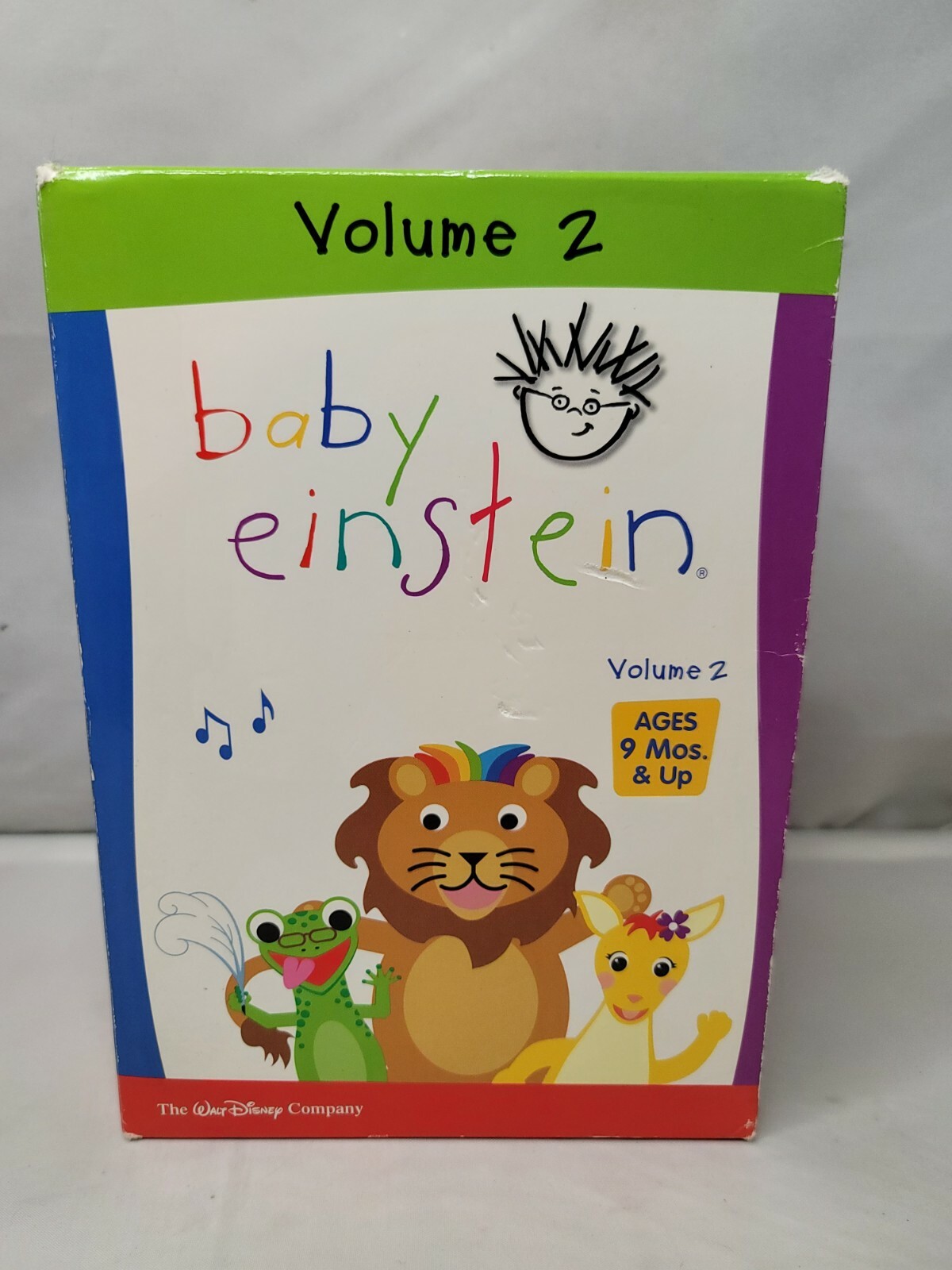 BABY EINSTEIN vol. 2 with Galileo. Newton, Shakespeare, Van Gogh plus ...