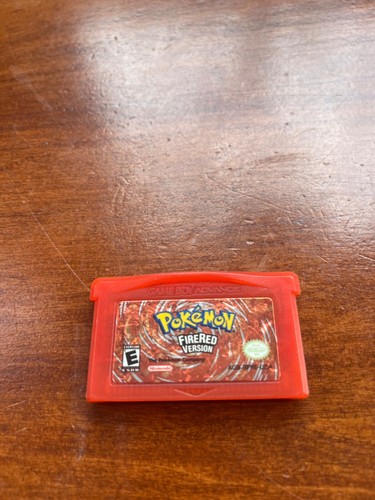 Pokemon Fire Red - Gameboy Advance (Pre-Owned, Tested, Authentic) File ...