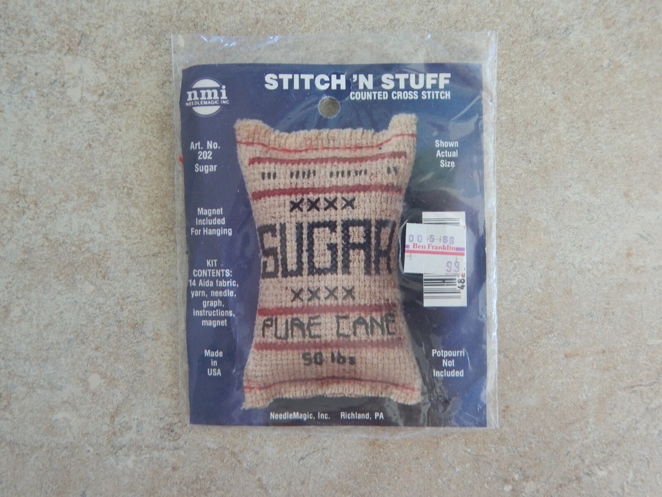 NMI Needlemagic Inc. Stitch 'N Stuff Cross Stitch Potpourri Bag Kits You Choose! | eBay